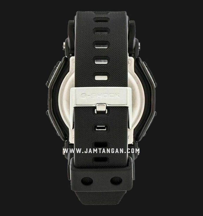 Casio G-Shock GD-400-1 GD-400-1DR Black Digital Dial Black Resin Band ...