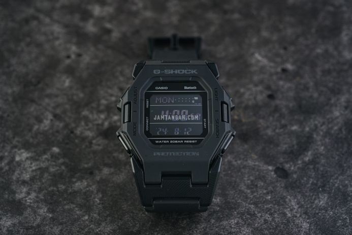 Casio G-Shock GD-B500-1 GD-B500-1DR Compact Digital Dial Black Resin ...