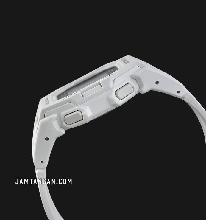 Casio G-Shock GD-B500-7 GD-B500-7DR Compact Digital Dial White Resin Band | Jamtangan.com