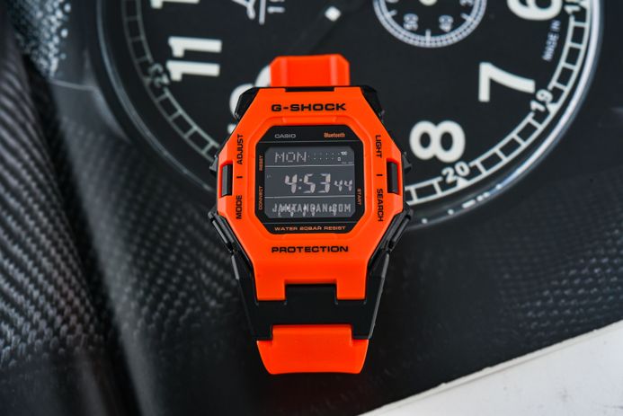 Casio G-Shock GD-B500FL-4 GD-B500FL-4DR Function Logo Series Digital ...