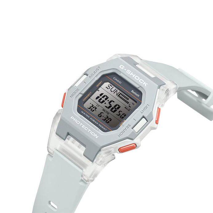 Casio G-Shock GD-B500S-8 GD-B500S-8DR Compact White Transparent Resin ...