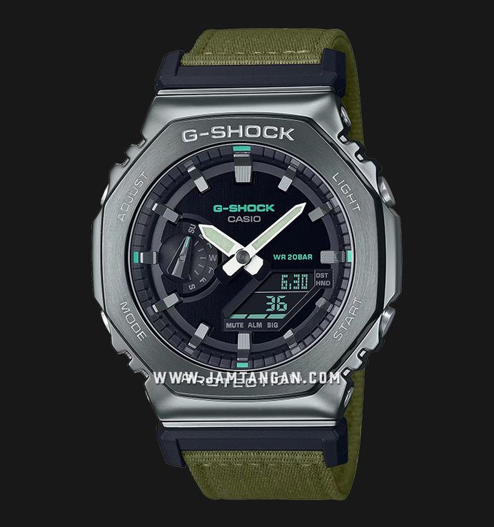 Casio G-Shock GM-2100CB-3A GM-2100CB-3ADR CasiOak Utility Metal Covered ...
