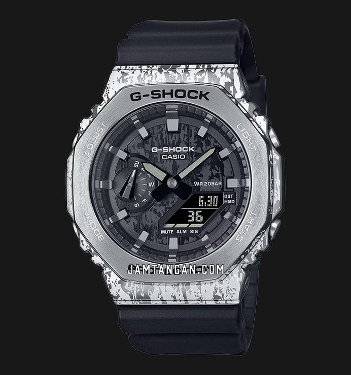 Casio G-Shock GM-2100GC-1A GM-2100GC-1ADR CasiOak Grunge Rock Camouflage Analog Digital Dial ...