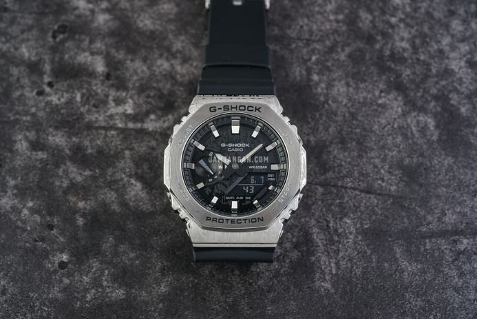 Casio G-Shock GM-2100GC-1A GM-2100GC-1ADR CasiOak Grunge Rock Camouflage Analog Digital Dial ...