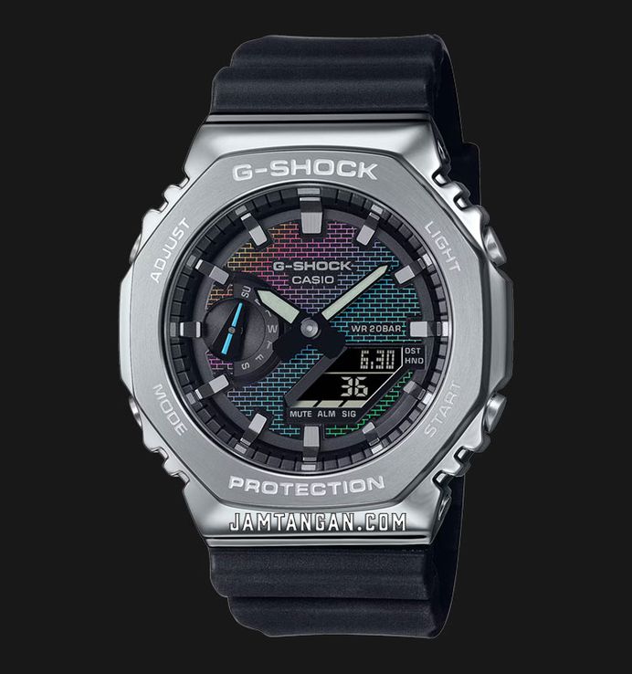 Casio G-Shock GM-2100RW-1A GM-2100RW-1AJF CasiOak Rainbow Brick Wall ...
