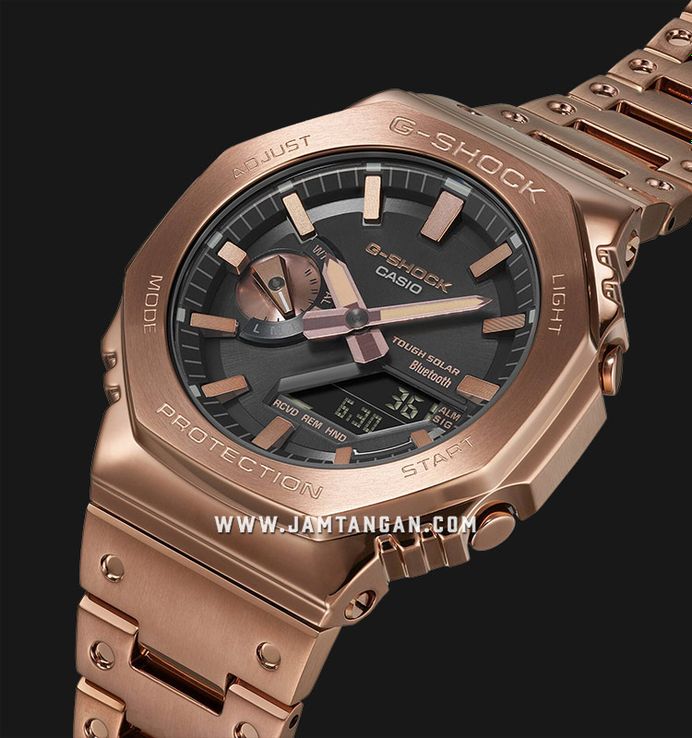 Casio G-Shock GM-B2100GD-5A GM-B2100GD-5ADR CasiOak Solar Full Metal ...