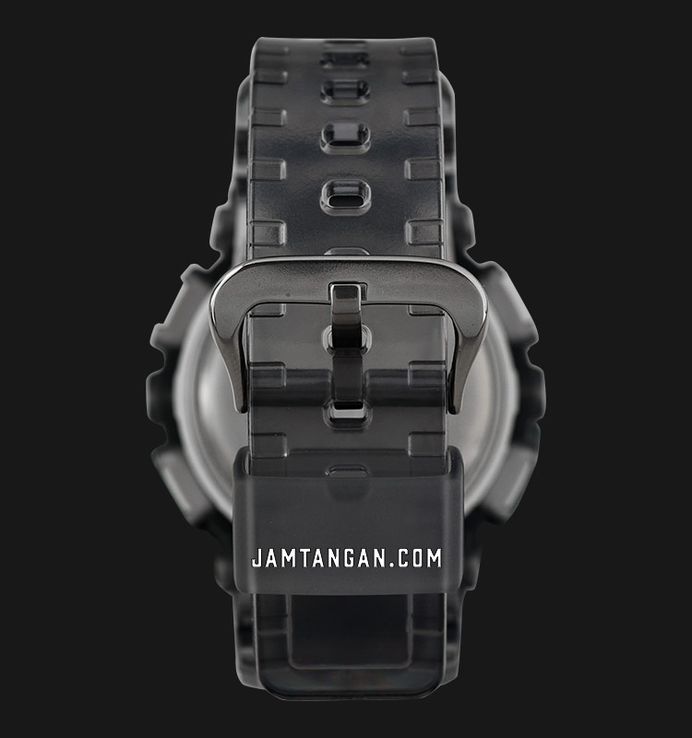 Casio G-Shock GMA-S120TB-8ADR Translucent Gray with Metallic Blue Dial ...