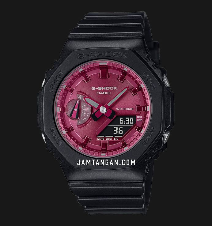 Casio G-Shock GMA-S2100RB-1A GMA-S2100RB-1ADR CasiOak Red And Black ...