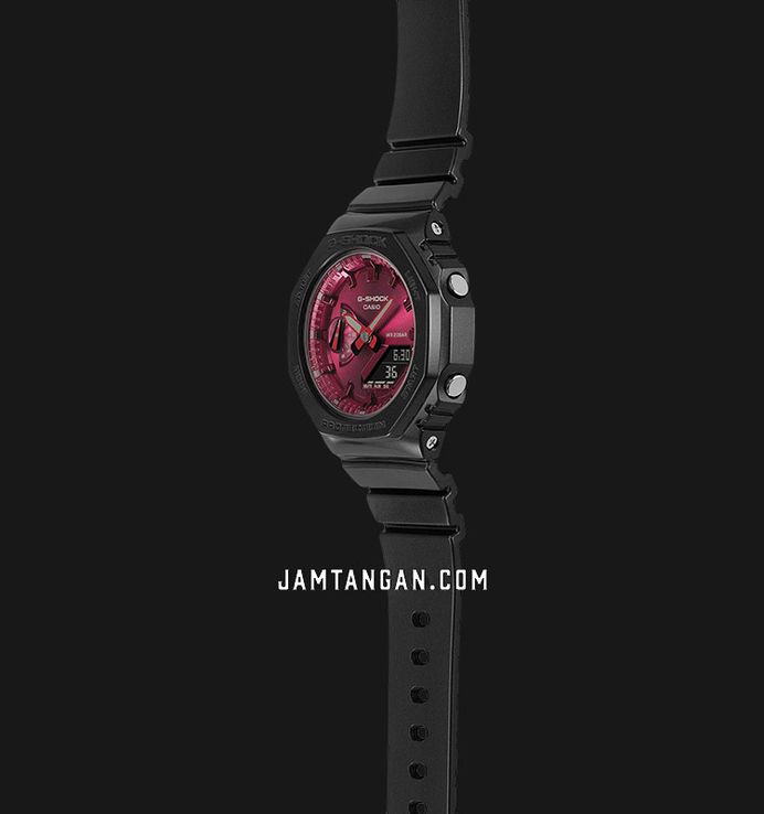 Casio G-Shock GMA-S2100RB-1A GMA-S2100RB-1ADR CasiOak Red And Black ...