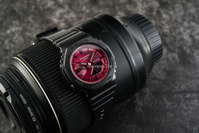 Casio G-Shock GMA-S2100RB-1A GMA-S2100RB-1ADR CasiOak Red And Black ...