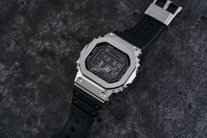 Casio G-Shock GMW-B5000-1 GMW-B5000-1JF Square Tough Solar Black ...