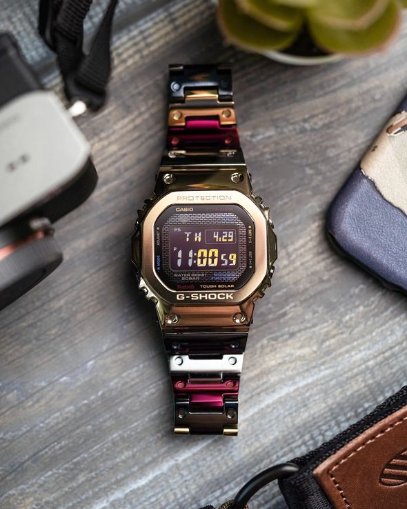 Casio G-Shock GMW-B5000TR-9 GMW-B5000TR-9JR Digital Dial Multicolour ...