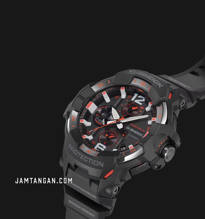 Casio G-Shock Gravitymaster GR-B300-1A4 GR-B300-1A4DR Master Of G Solar Digital Analog Dial ...