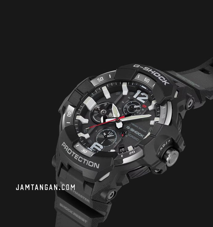 Casio G-Shock Gravitymaster GR-B300-1A GR-B300-1ADR Master Of G Digital Analog Dial Black Resin ...