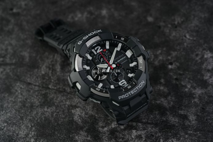 Casio G-Shock Gravitymaster GR-B300-1A GR-B300-1ADR Master Of G Digital Analog Dial Black Resin ...