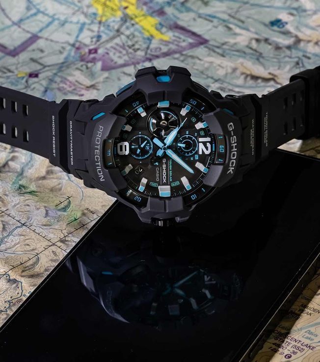 Casio G-Shock Gravitymaster GR-B300-8A2JF Digital Analog Dial Grey ...