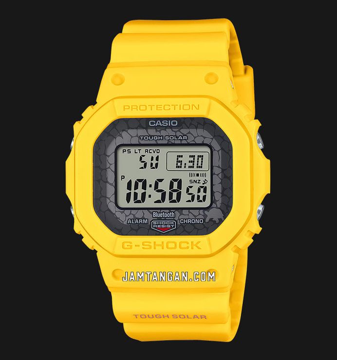 Casio G-Shock GW-B5600CD-9 GW-B5600CD-9JR Charles Darwin Foundation For Galapagos Themed Yellow ...