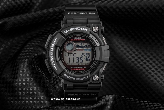 Casio G-Shock Frogman GWF-1000-1 GWF-1000-1JF Master Of G Tough Solar ...