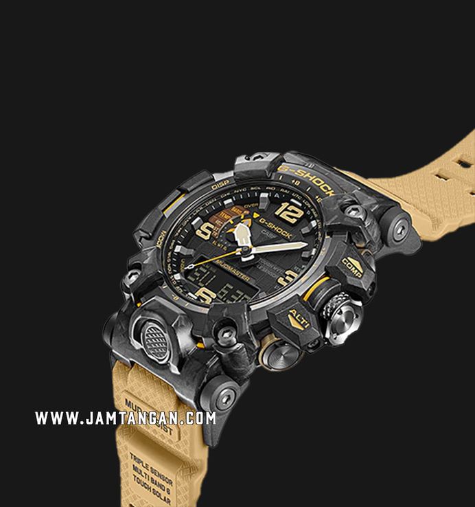 Casio G-Shock Mudmaster GWG-2000-1A5 GWG-2000-1A5DR Master of G-Land Carbon Core Guard Sand ...