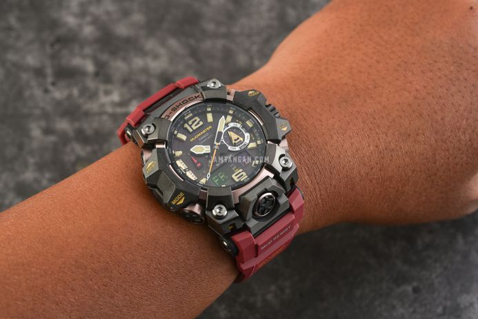 Casio G-Shock Mudmaster GWG-B1000-1A4 GWG-B1000-1A4DR Master Of G-Land Digital Analog Dial Red ...