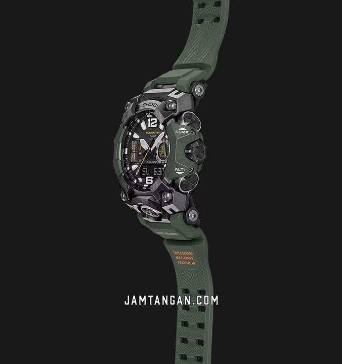 Casio G-Shock Mudmaster GWG-B1000-3A GWG-B1000-3ADR Master Of G-Land Digital Analog Dial Green ...