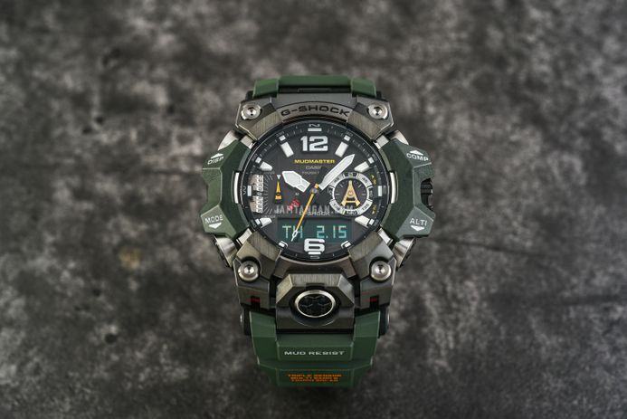 Casio G-Shock Mudmaster GWG-B1000-3A GWG-B1000-3ADR Master Of G-Land Digital Analog Dial Green ...
