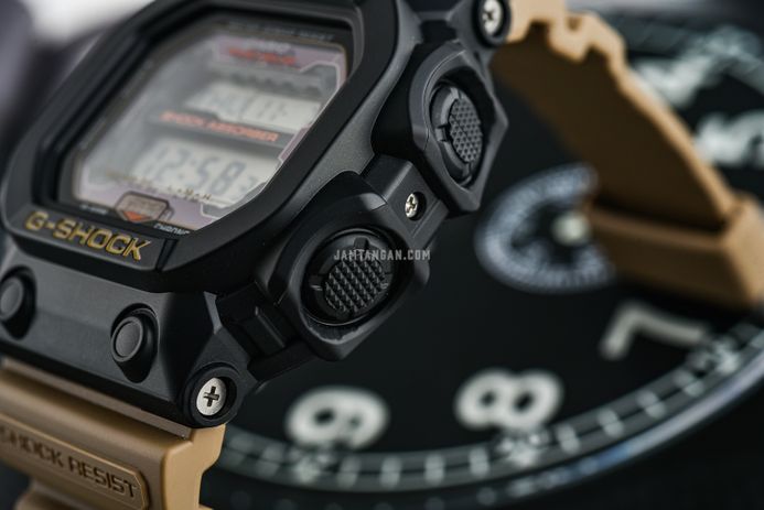 Casio G-Shock GX-56TU-1A5 GX-56TU-1A5DR Two Tone Utility Color Series King Kong Sand Khaki Resin ...