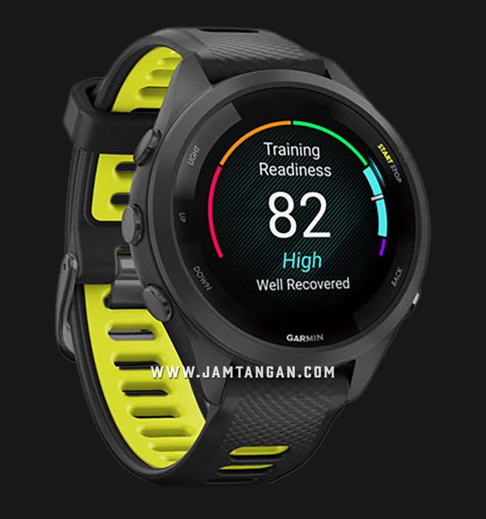 Garmin Forerunner 265S 010-02810-53 Smartwatch Music Digital Dial Black ...