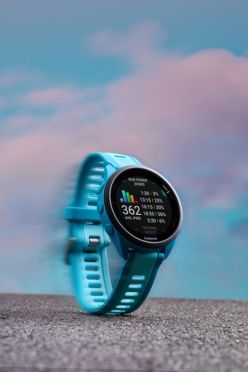 Garmin Forerunner 165 010-02863-B2 Music Smartwatch Dial Turquoise ...