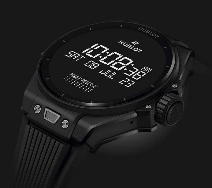 Hublot Big Bang 450.CI.1100.RX E Gen3 Black Magic Digital Dial Black ...