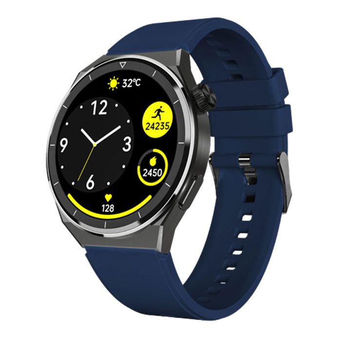 IT Active Watch Moon WR02 Smartwatch Digital Dial Blue Navy Rubber ...