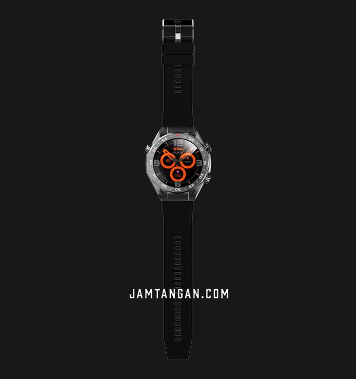 Olike Atlas FM01 Smartwatch Digital Dial Black Rubber Strap | Jamtangan.com