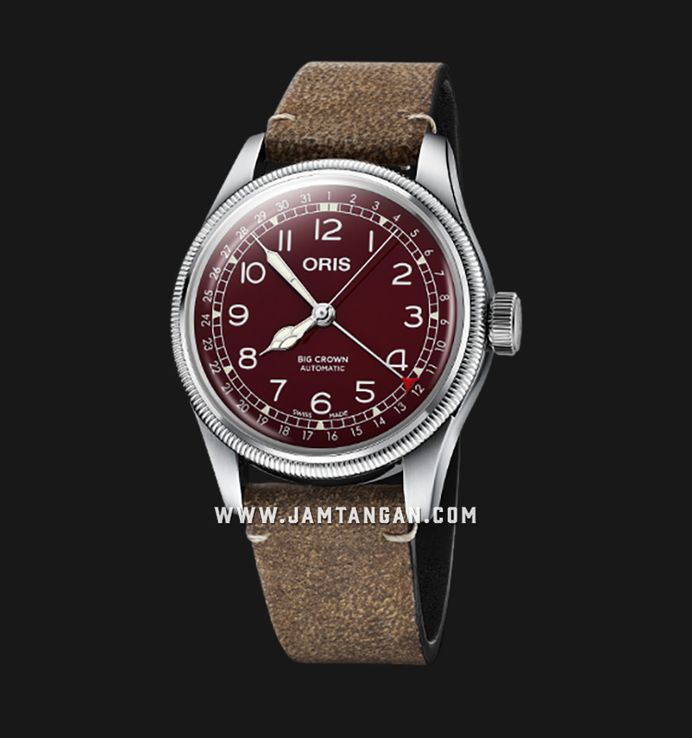 Oris Big Crown Pointer Date 01-754-7741-4068-07-5-20-50 Men Red Dial ...