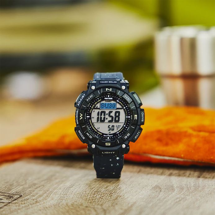 Casio Pro Trek PRG-340SC-2 PRG-340SC-2DR Climber Line Tough Solar ...