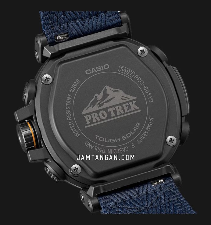Casio Pro Trek PRG-601YB-2 PRG-601YB-2DR Solar Powered Blue Digital ...
