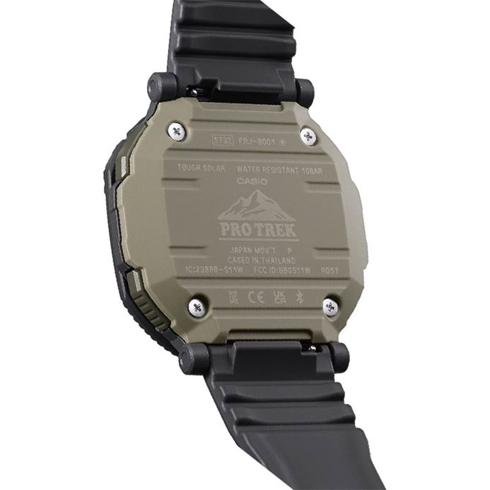 Casio Pro Trek PRJ-B001-1 PRJ-B001-1DR Tough Solar Hiker Line Digital ...