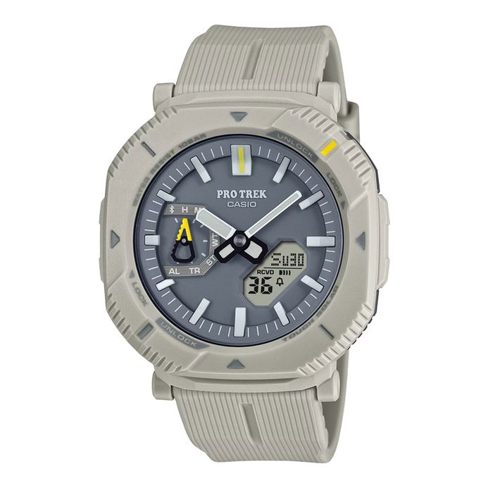 Casio Pro Trek PRJ-B001-7 PRJ-B001-7DR Tough Solar Hiker Line Digital ...
