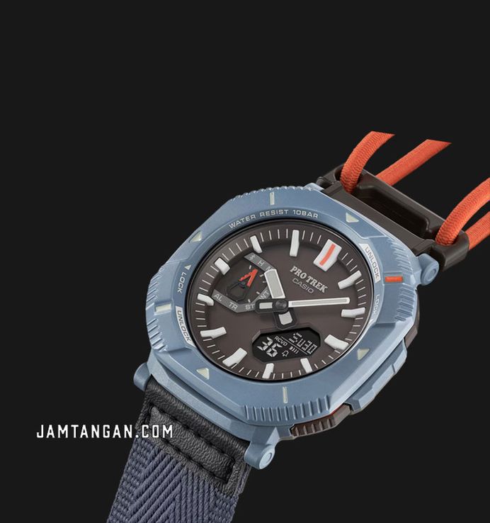 Casio Pro Trek PRJ-B001B-2 PRJ-B001B-2DR Tough Solar Digital Analog ...