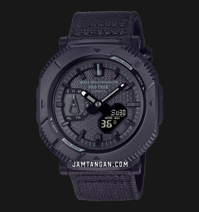 Casio Pro Trek PRJ-B001WM-1 PRJ-B001WM-1JR Hiker Line White ...