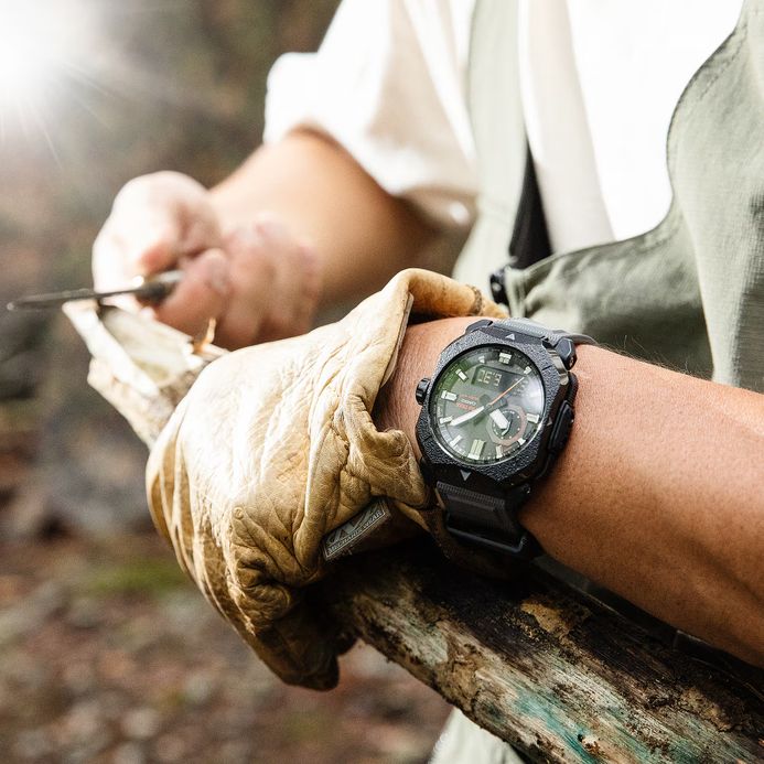 Casio Pro Trek PRW-6900BF-1 PRW-6900BF-1JF Solar Black Digital Analog ...