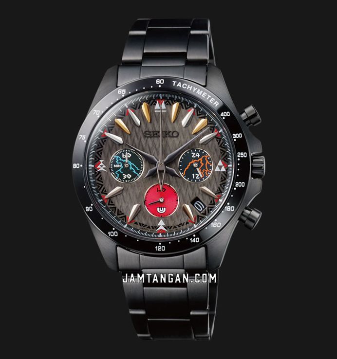 Seiko X Monster Hunter ALATREON 20th Anniversary Chronograph St Steel ...