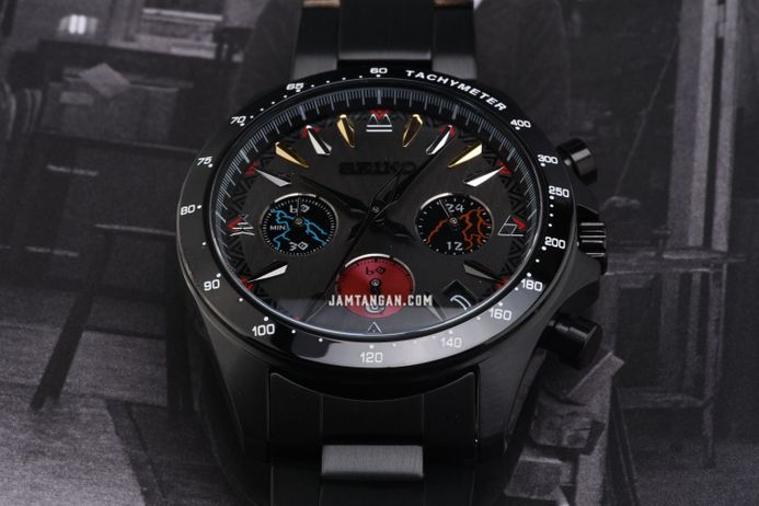 Seiko X Monster Hunter ALATREON 20th Anniversary Chronograph St Steel ...