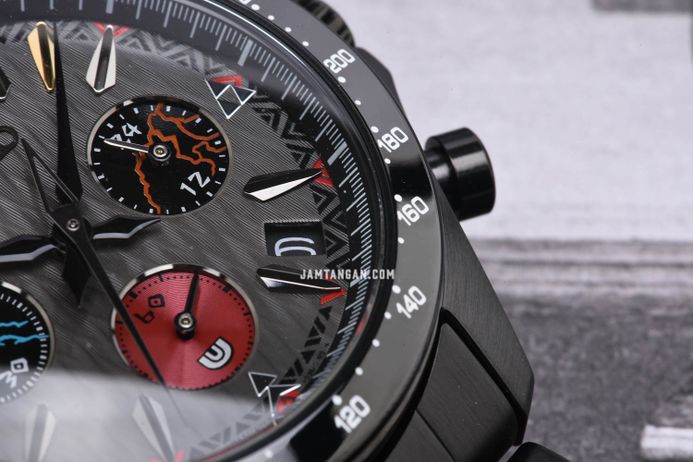 Seiko X Monster Hunter ALATREON 20th Anniversary Chronograph St Steel ...