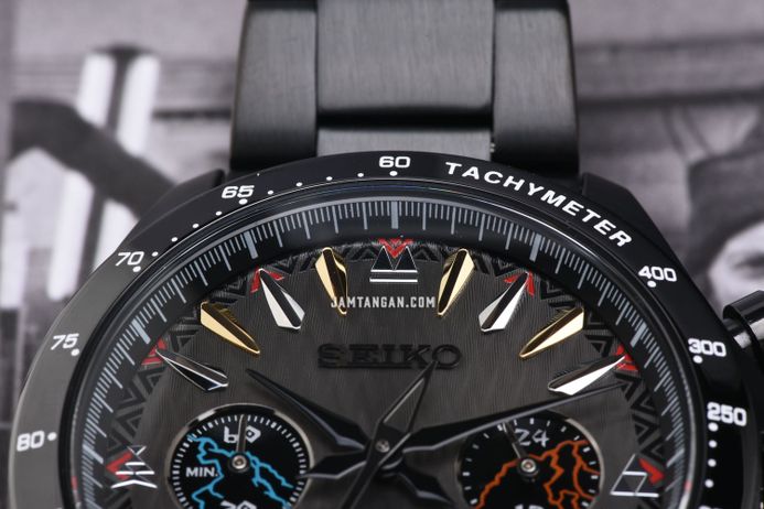 Seiko X Monster Hunter ALATREON 20th Anniversary Chronograph St Steel ...