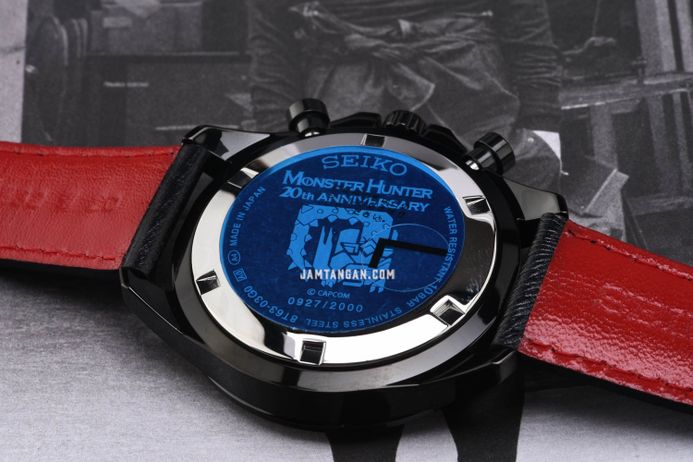 Seiko X Monster Hunter NARGACUGA 20th Anniversary Chronograph Leather ...