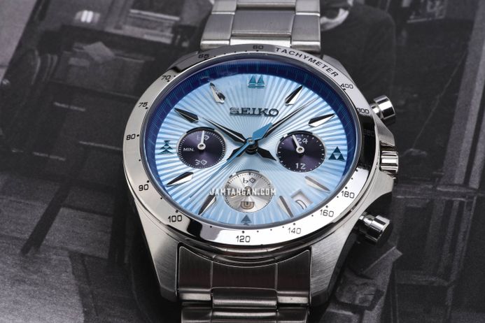Seiko X Monster Hunter VELKHANA 20th Anniversary Chronograph St. Steel ...