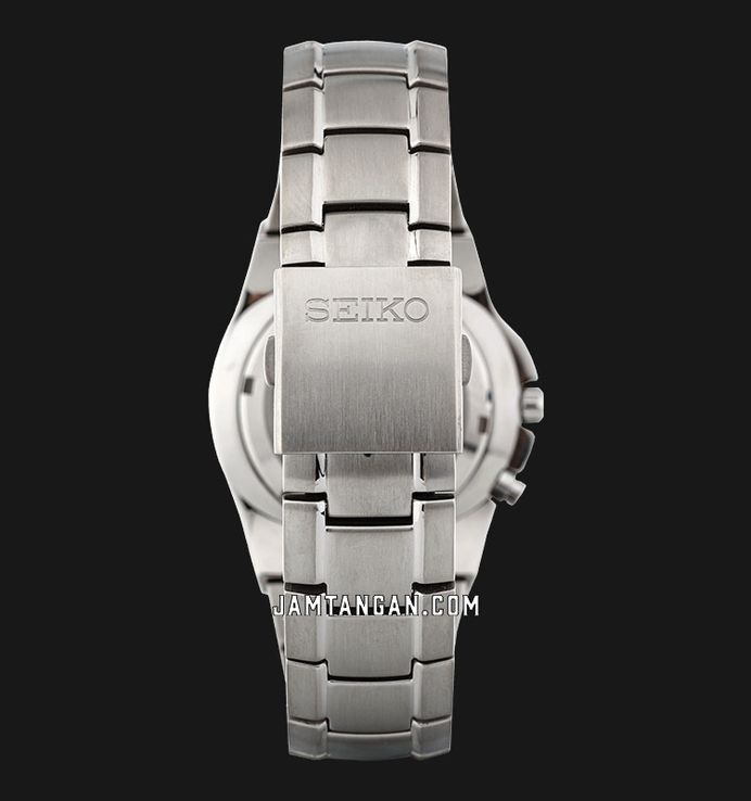Seiko Kinetic SKA397 SKA397P1 Grey Dial Titanium Strap | Jamtangan.com