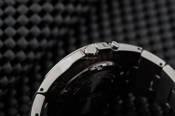 Seiko Kinetic SKA397 SKA397P1 Grey Dial Titanium Strap | Jamtangan.com