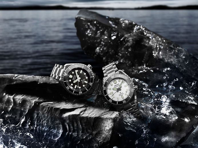 Seiko Prospex SLA077 SLA077J1 Marinemaster 1968 Heritage Diver White ...
