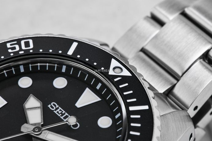 Seiko Prospex SNE597 SNE597P1 Solar Diver Black Dial Stainless Steel ...